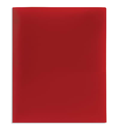 Office Depot Brand 2 Pocket Poly Folders Letter Size Assorted Colors ...
