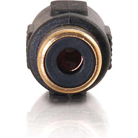 C2G RCA Jack to 3.5mm Mono Plug Audio Adapter 1 x RCA Female 1 x Mini ...