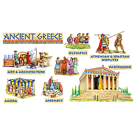 Scholastic Ancient Greece Bulletin Board 24 110 L - Office Depot
