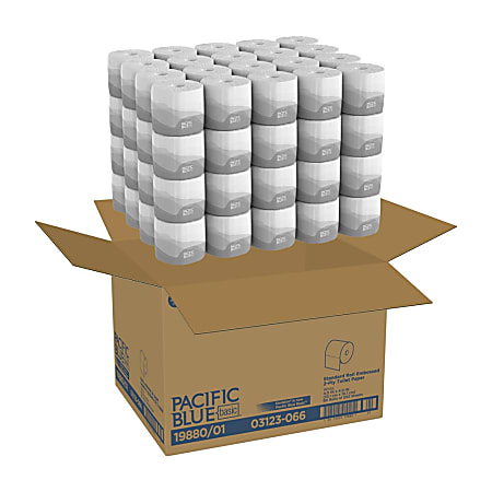 Pacific Blue by GP PRO 2 Ply Standard Roll Embossed Toilet Paper 4.05x4 ...