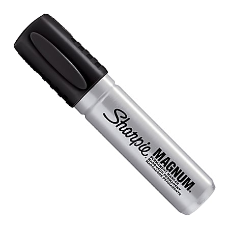 Sharpie Magnum Permanent Marker Black Carded Packaging - Office Depot