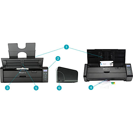 Iris IRIScan Pro 5 Portable High Performance Multi Functional Duplex ...