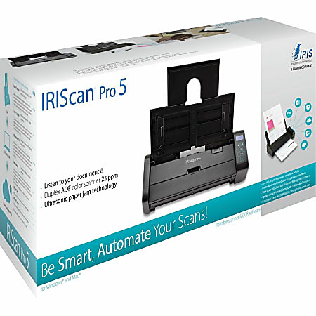 Iris IRIScan Pro 5 Portable High Performance Multi Functional Duplex ...