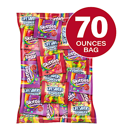 Mars Gummy Favorites Fun Size Mix 70 Oz - Office Depot