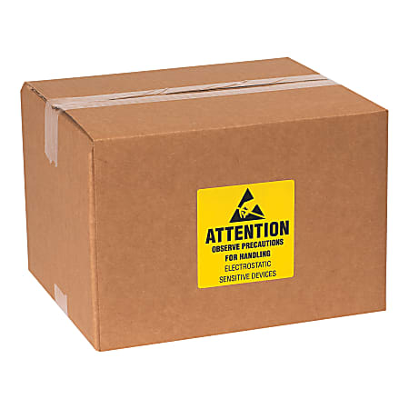 Tape Logic Preprinted Shipping Labels DL1369 Attention Observe ...