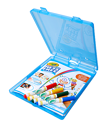 Crayola Color Wonder Stow Go Studio Coloring Kit Assorted Colors ...