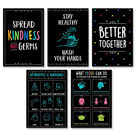 Creative Teaching Press Staying Healthy Inspire U Posters 19 x 13 38 ...