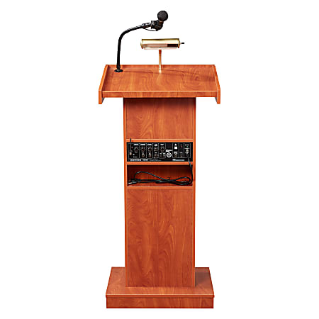 Oklahoma Sound The Orator Lectern With Headset Wireless Microphone Wild ...