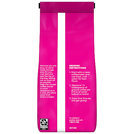 Dunkin Donuts Coffee Bundle Variety Box 12 Oz Per Bag Carton Of 2 Bags ...