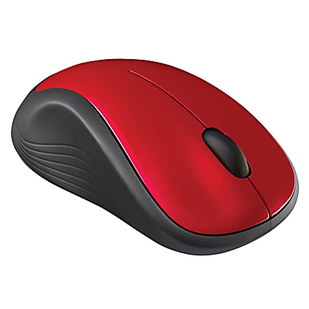 Logitech M310 Wireless Optical Mouse Red - Office Depot