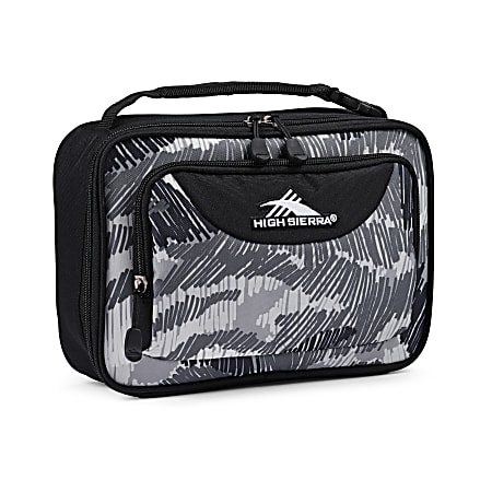 High Sierra Single Compartment Lunch Case Camo - ODP Business Solutions