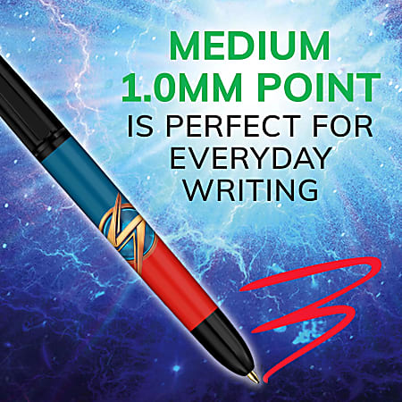 BIC 4 Color Marvel Studios The Marvels Edition Retractable Ballpoint ...