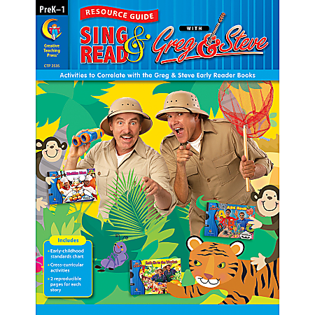 Creative Teaching Press Sing Read With Greg Steve Resource Guide ...