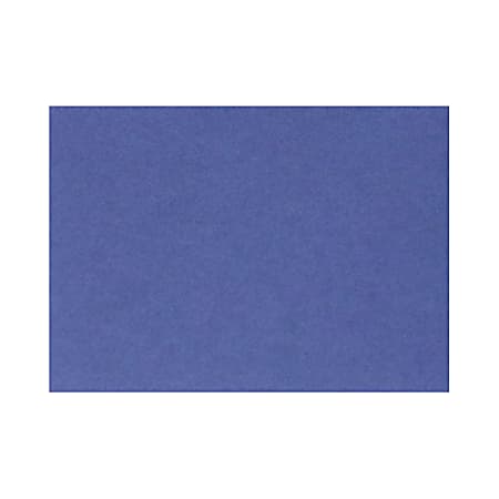 LUX Flat Cards A1 3 12 x 4 78 Boardwalk Blue Pack Of 50 - Office Depot