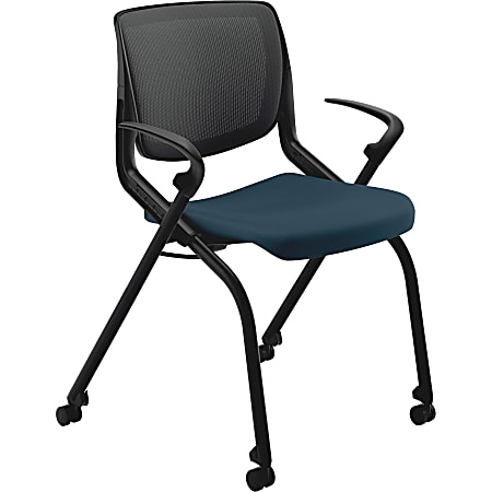 HON Motivate Nesting Flex Stack Chair Cerulean - Office Depot
