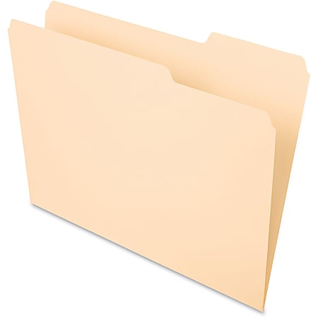 Oxford 13 Cut File Folders Letter Size Position 3 Manila Box Of 100 ...