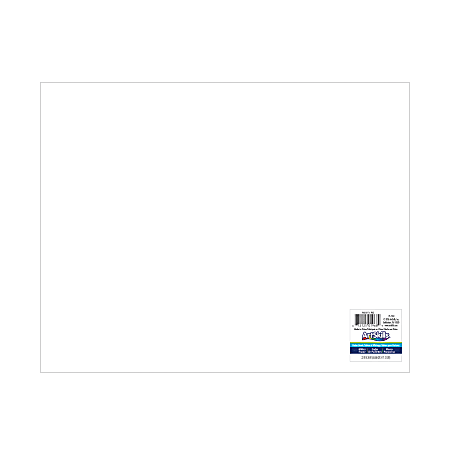 Artskills Glitter Framed Poster Board 22 x 28 WhiteGold - Office Depot