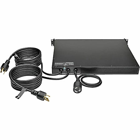 Tripp Lite PDU Monitored Horizontal 3.33.8KW 208240V ATS L6 20R L6 20P ...