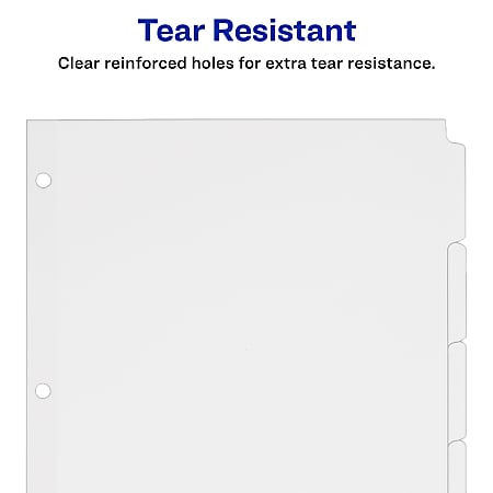 white folder dividers