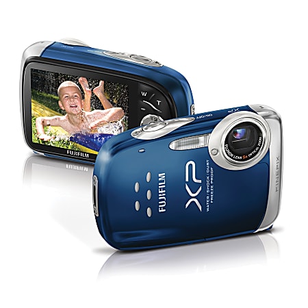 Fujifilm FinePix XP10 12.2-Megapixel Digital Camera, Blue