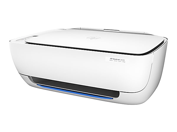 HP Deskjet 3630 All in One Multifunction printer color ink jet 8.5 in x ...