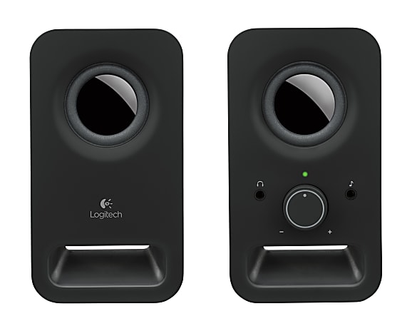 Logitech Z150 2 Piece Speakers Black - Office Depot