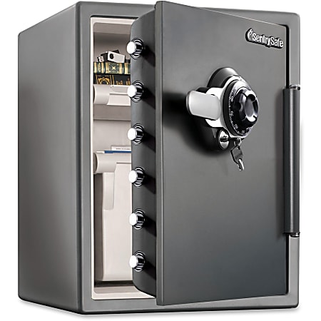 Sentry Safe Water Resistant Combination Fire Safe 125 Lb 2 Cu Ft ...