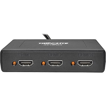 Tripp Lite 3 Port Mini DisplayPort to HDMI Multi Stream Transport Hub 4K x 2K 3840 2160 2430Hz ...