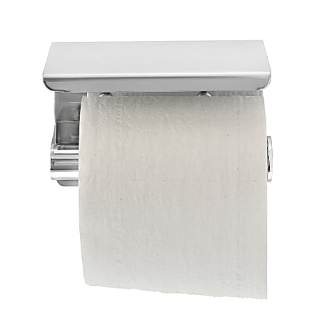 Alpine Single Toilet Paper Holders With Shelf Storage Racks 3 1516 x 5 ...