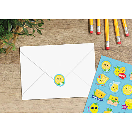 Teacher Created Resources Smelly Stickers Lemon 120 Per Pack Set Of 6 ...