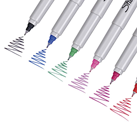 Sharpie Permanent Ultra Fine Point Markers Assorted Colors Pack Of 12 ...