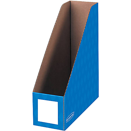 Bankers Box Magazine Holders 11 H x 12 14 W x 4 D Assorted Colors Pack ...