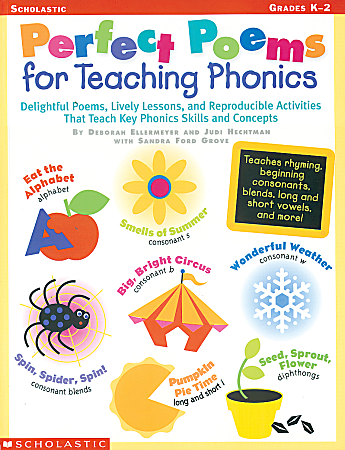 Scholastic Perfect Poems For Teaching Phonics - Office Depot
