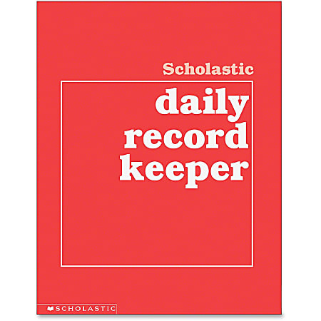 Scholastic Undated Daily Record Keeper - Office Depot