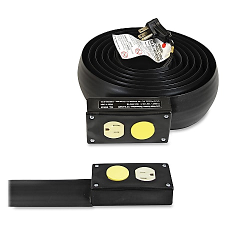 C Line Lay Flat Power Extension and Cord Cover 10 Ft. Length 1PK 79101 ...