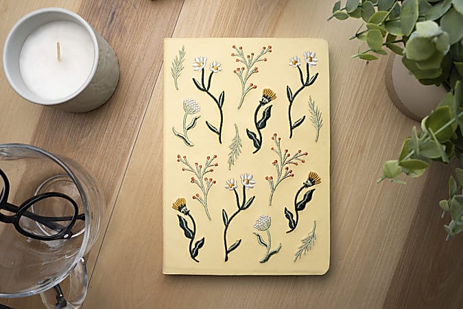 Denik Hardcover Journal 5 34 x 8 14 144 Pages Autumn Garden ...