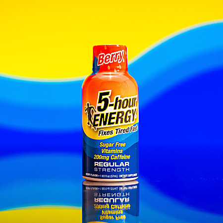 5 Hour Energy Original Energy Drink Berry 2 Oz Pack Of 12 - Office Depot