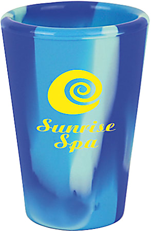Custom Silipint Silishot Shot Glass 1.5 Oz Assorted Colors - Office Depot