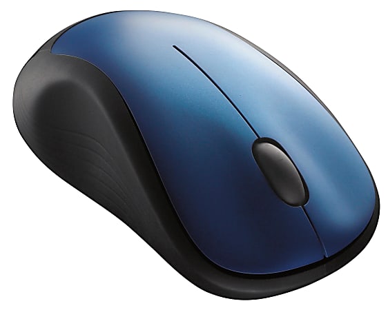 Logitech M310 Wireless Optical Mouse Peacock Blue - Office Depot