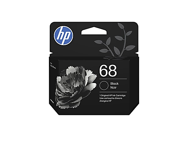 HP 68 Black Original Ink Cartridge - Office Depot