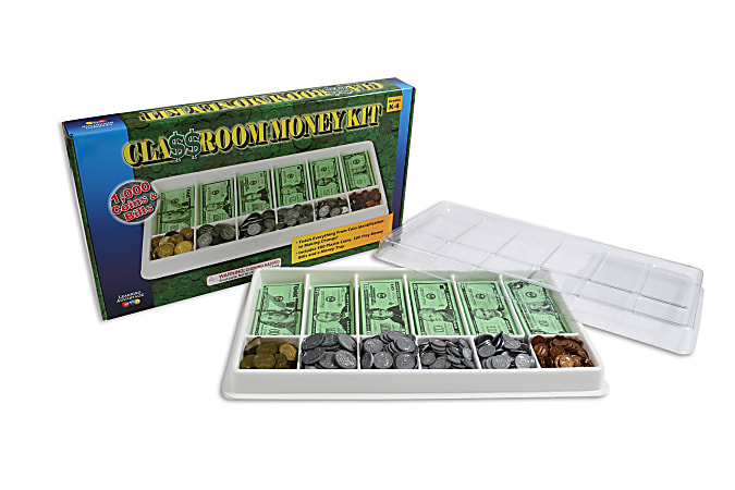 Learning Advantage 1000 Piece Play Money Kit - Office Depot