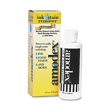 Sourcingpartner Amodex Ink And Stain Remover 4 Oz. - Office Depot