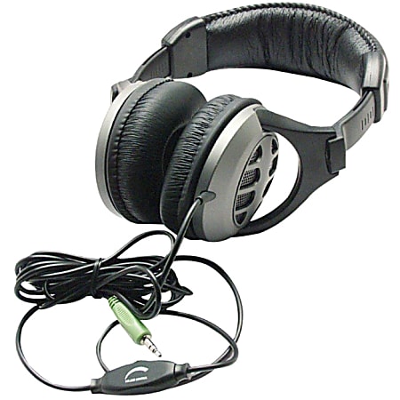 Inland 3.5mm Stereo Headphones Stereo Black Mini phone Wired Over the ...