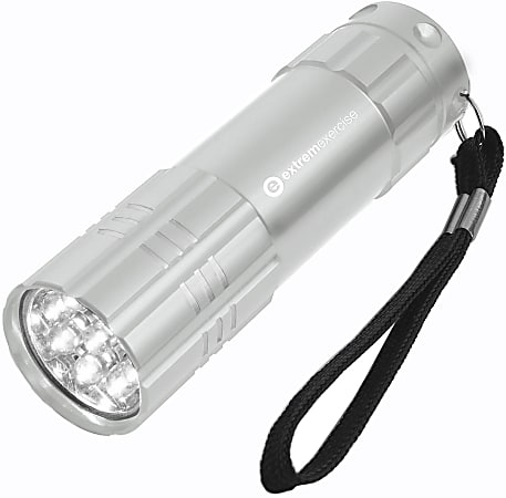 Custom Aluminum LED Flashlight 3 12 x 2 - Office Depot