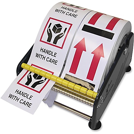 Tatco Shipping Label Dispensers Manual 4 Adapter Blue - Office Depot