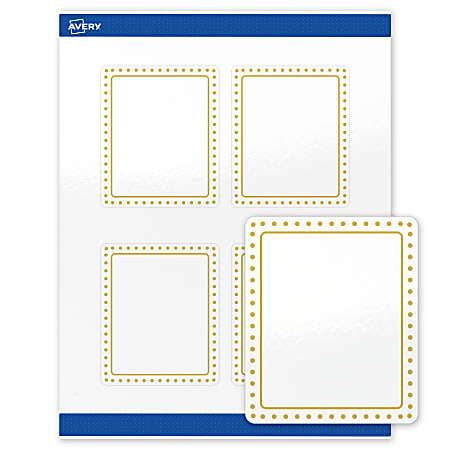 Avery Print To The Edge Labels Sure Feed S00 DHW PRWGP10 4 x 3 13 ...