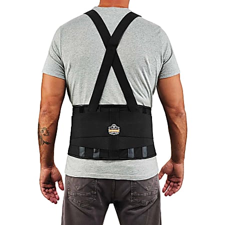 Ergodyne ProFlex 1400UN Spandex Back Support Universal Size Black ...