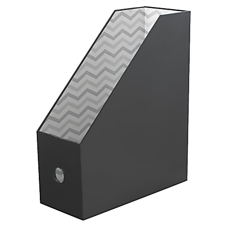 See Jane Work Magazine File 12 H x 10 W x 4 14 D Black - Office Depot