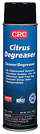 CRC Citrus Degreaser 20 Oz Can Case Of 12 - ODP Business Solutions
