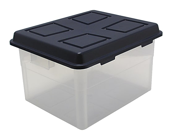 Office Depot Brand Store N Slide File Box 11 14 H x 17 W x 13 34 D ...